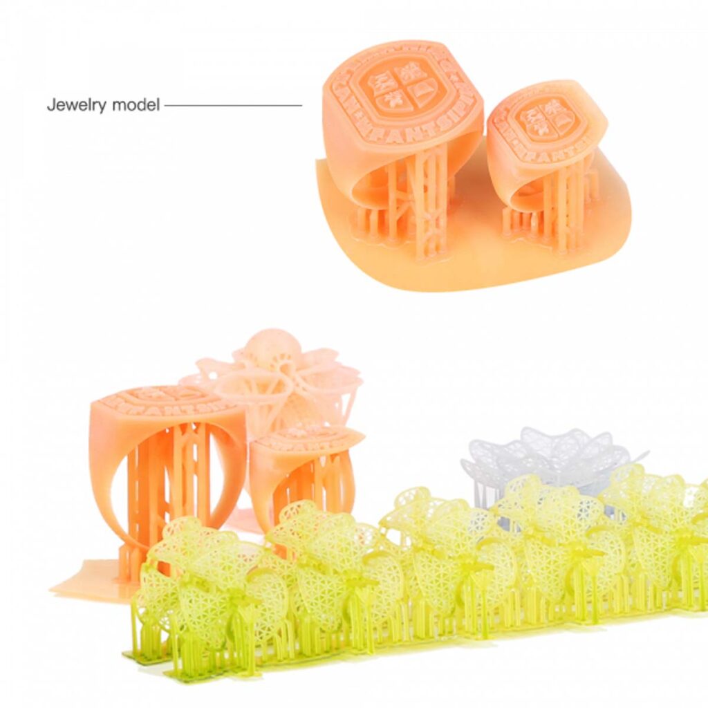 Creality Jewelry Transparent Green resin - AzureFilm