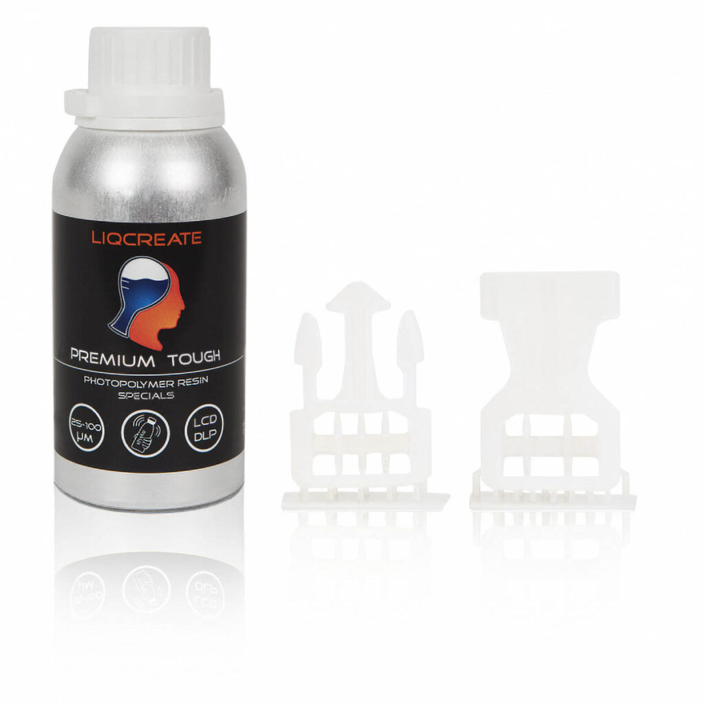 Liqcreate Premium Tough Milky White resin - AzureFilm