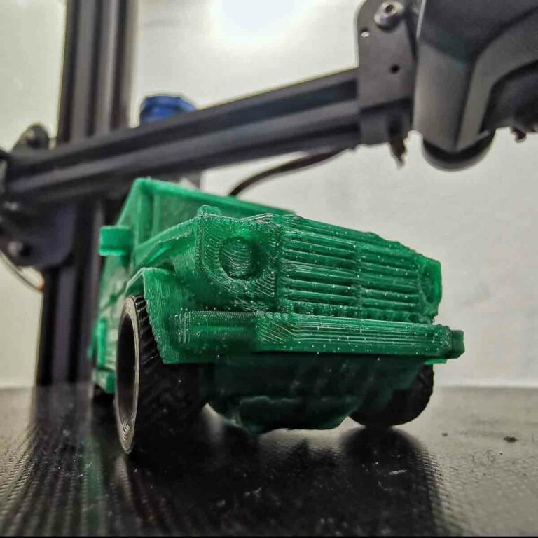 PLA Glitter filament Green - AzureFilm