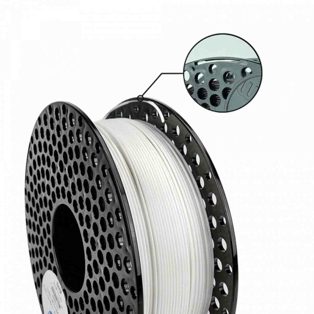PLA Lumos filament Litho White - AzureFilm