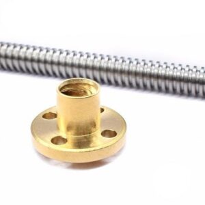 Brass Trapezoidal Threaded Mat - AzureFilm